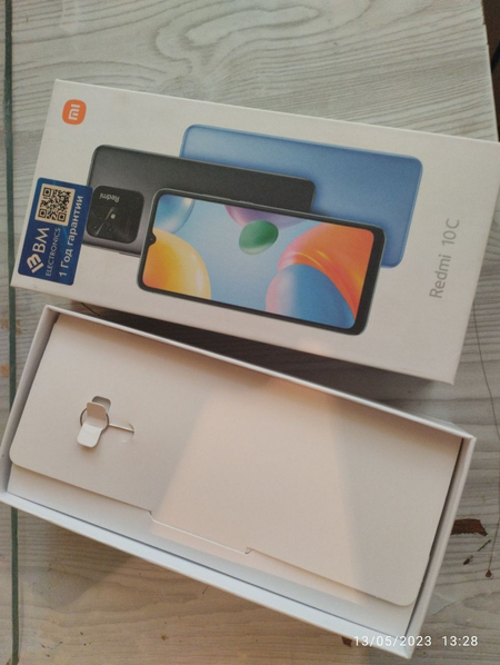 Redmi 10 C.  Yengi  1  yil  garaniyasi  bor