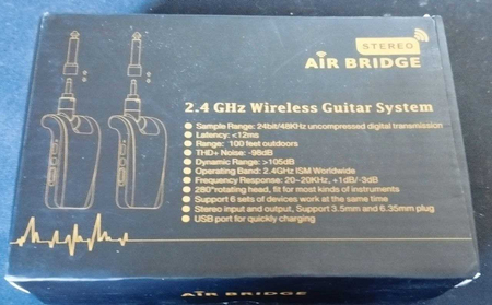 Беспроводная гитарная система LEKATO Stereo WS60