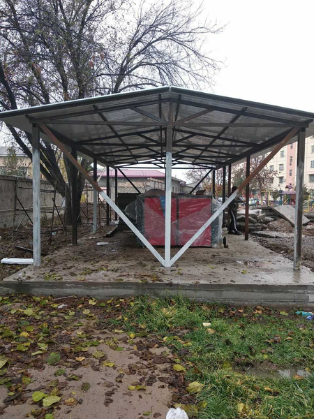 Монтаж Установка Металлоконструкции и Сэндвич панели Ангар Завод склад
