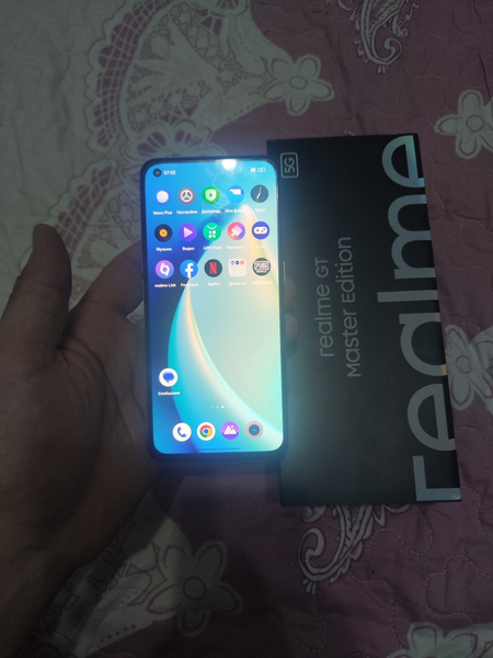 Realme GT Master Edition 5G Igravoy Flagman Karobka Sastayani Otlichni