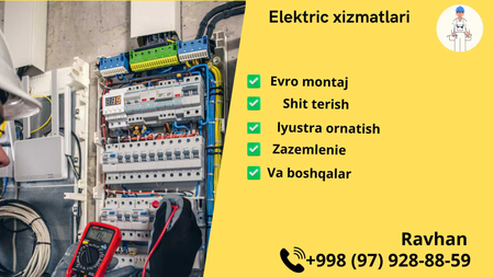 Elektrmontaj xizmatlati