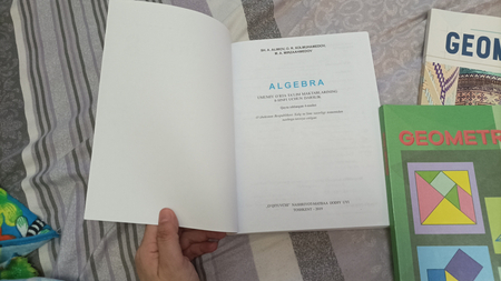Книги учебники для 7-8 класса на узбекском языке алгебра и геометрии