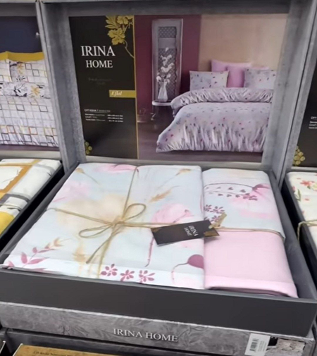 Постельное бельё от бренда Irina Home производство Турция,