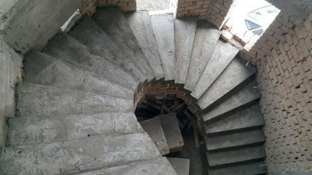 Бетонный лестница