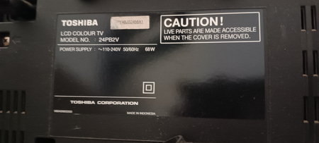 Срочно продаю телевизор Toshiba 24