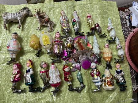 Ёлочные игрушки СССР