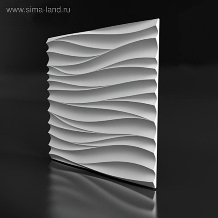 Декоративные панели из гипса 3D
