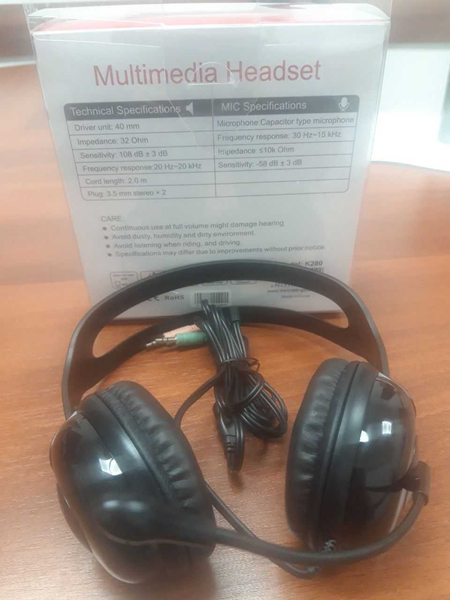 Продам наушник Microlab K280 3,5 jack