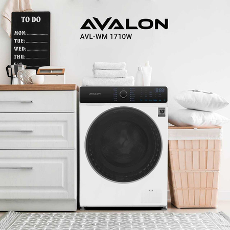 6 кг AVALON AVL-1710W Белый цвет Новый 30% скидка