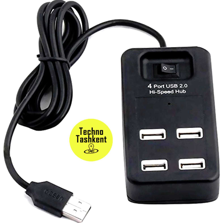 Usb Hub 4-port  480mbps/1tb (Dostavka Bor)