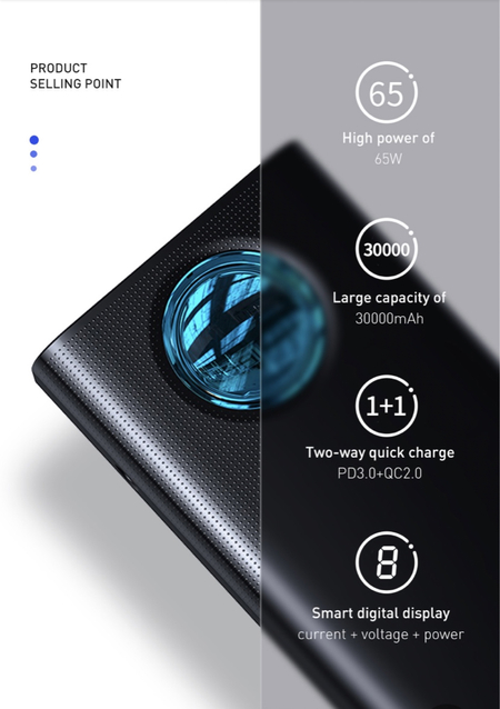 Power bank baseus 65w повер банк в ташкенте