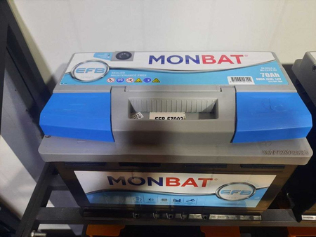 Аккумуляторы MONBAT EFB 70Ah. Официальный магазин