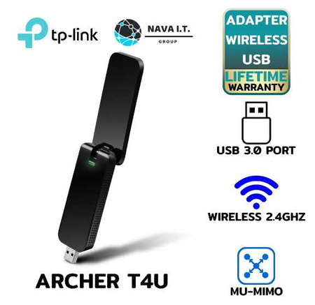 TP-Link Archer T4U AC1300  (NT6519)