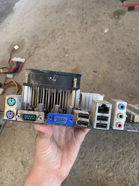mother board, cooler, processor