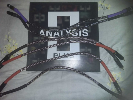 Кабель межблочный RCA Analysis-Plus Solo Crystal Oval 0.5 m комплект