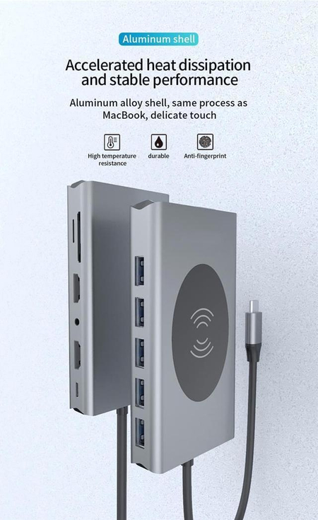 Type-c hub 14 in 1