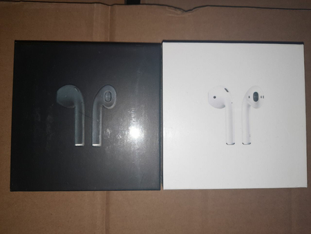 БЕПУЛ Доставка. Новые airpods 2.2 black , made in Dubai , Қора матовый