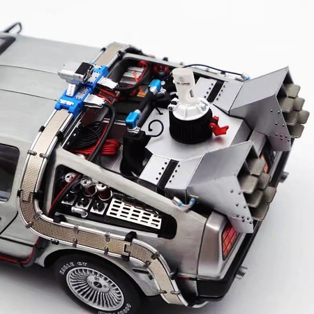 Hot Wheels Elite De Lorean 1:18 Оригинал
