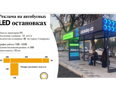 Билборд баннерларга реклама жойлаштириш хизмати