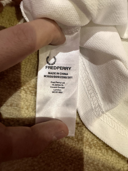 Fred Perry London original