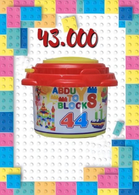 Lego. 44 tadan 505tagacha bo‘lgan legolarimiz.