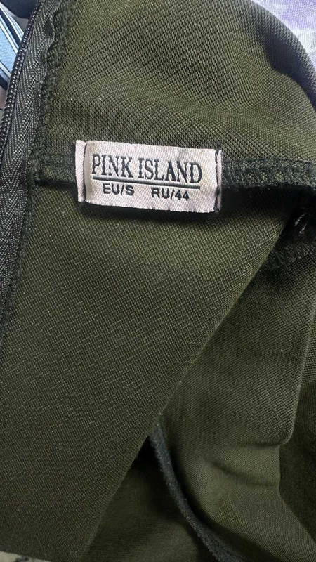 Платье хаки Pink Island