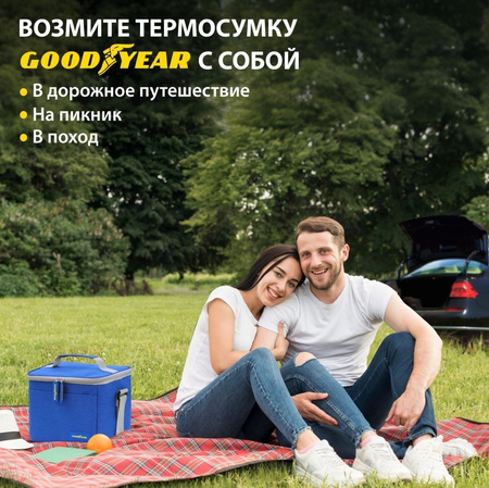 Термосумка/сумка холодильник Goodyear. Оригинальный продукт