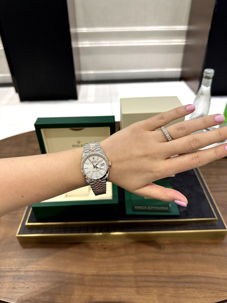 NEW Datejust 36mm Steel and Everose Gold 126231