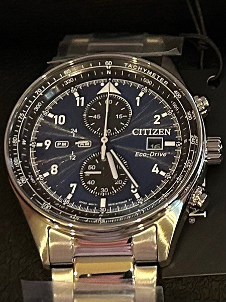 Мужские наручные японские часы Citizen ECO-DRIVE новые из Канады