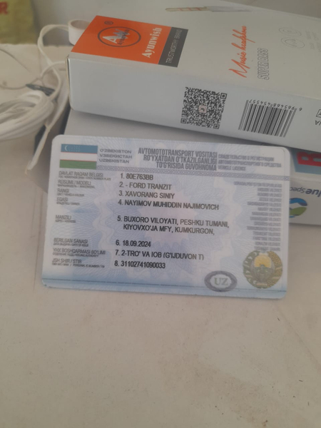 Ford tranzit sotiladi