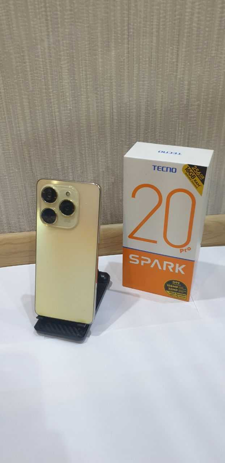 Tecno Spark 20 pro , в описании все написано.