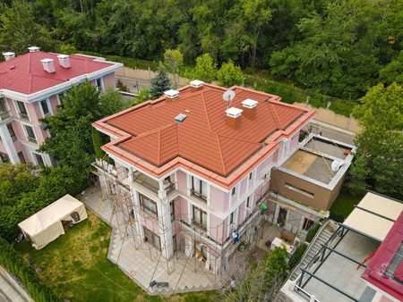 Композитная черепица Metrotile из Бельгии