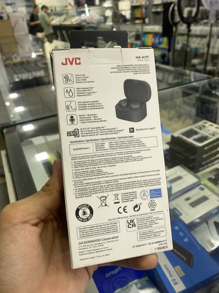 Беспроводные наушники JVC marshmallow HA-A11T японское качество