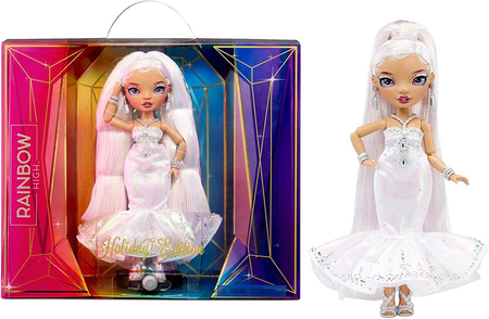 Коллекционная кукла Rainbow High Holiday Edition Рокси Гранд