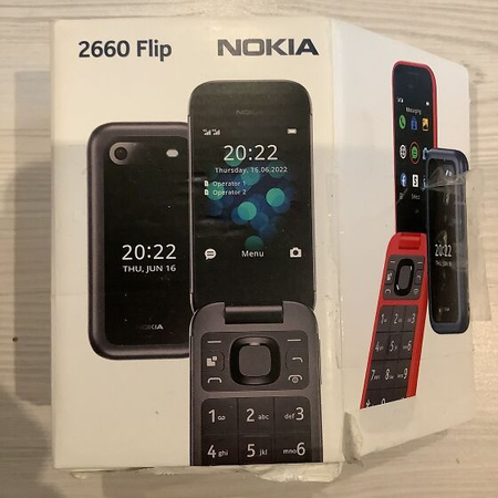 Nokia 2660 flip - karopka yangi - legoshka telefon - garantiya bor
