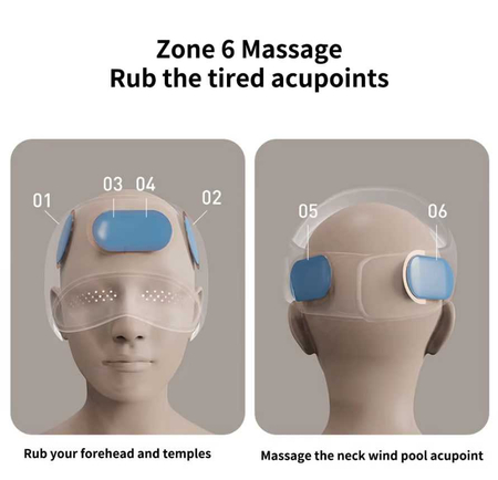 Masajyor Bosh uchun / Массажер головой с воздушным давлением /Massager