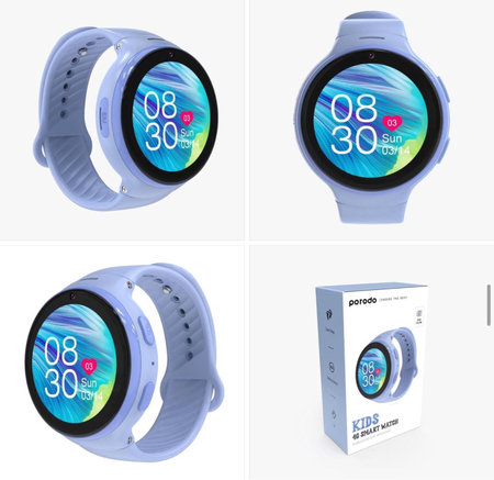 Smart soat Porodo bolalar soati детский смарт часы baby watch