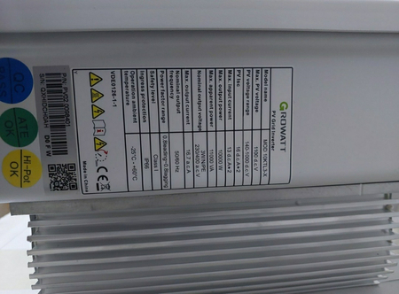 On grid Growatt сетевой