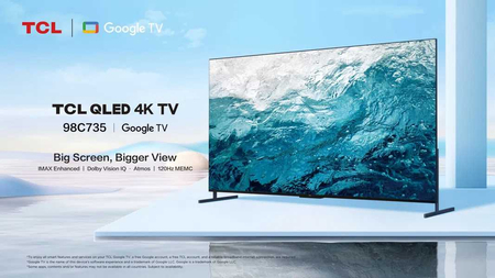Телевизор TCL 98 QLED UHD Google TV доставка бесплатно
