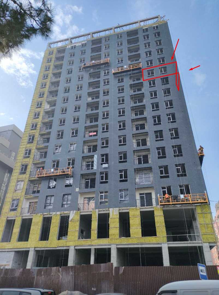 Продаем Квартира в новостройке 46,5 m2 Blacktower, Better best