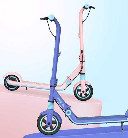 Акция! Электросамокат детский Ninebot Kids E8 синий и розовый