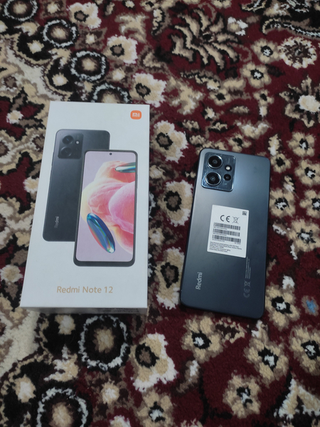 Редми нот 12  Onyx Gray 6 GB Ram 128 GB ROM телефони сотилади срочно