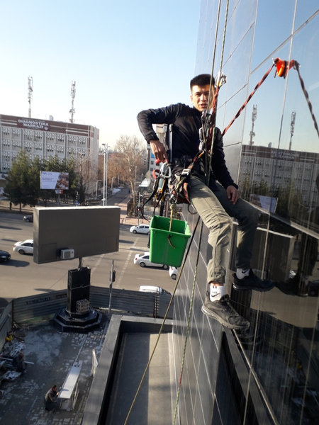 Алпинисты мойка покраска фасад