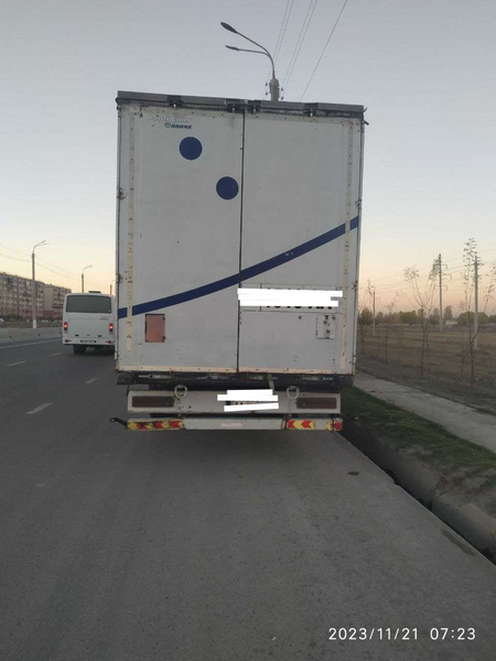 DAF 2010 yil A7 motor gazli+prisep Krone 2008