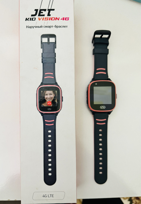 Умные детские часы Jet Kid vision 4G