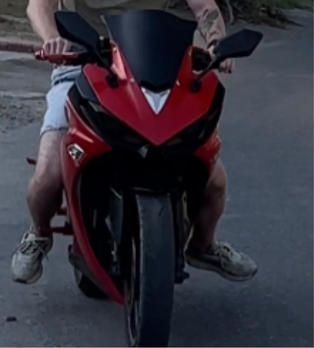 Yamaha R3 электро мотоцикл