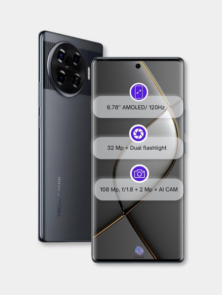 Tecno Spark 20 Pro Plus New Super Skidka+Garantiya+Dastavka