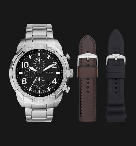 FOSSIL chronograph комплект