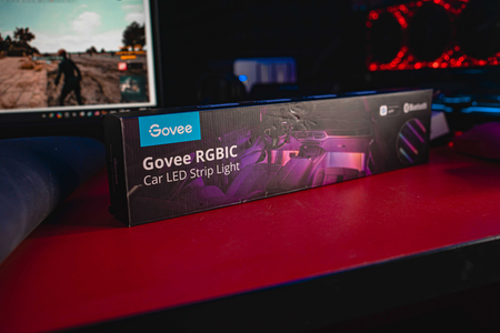Освещение Салона Автомобиля - Govee Smart Car LED Strip Lights, RGBIC