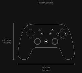 GOOGLE STADIA Джостик для телефона